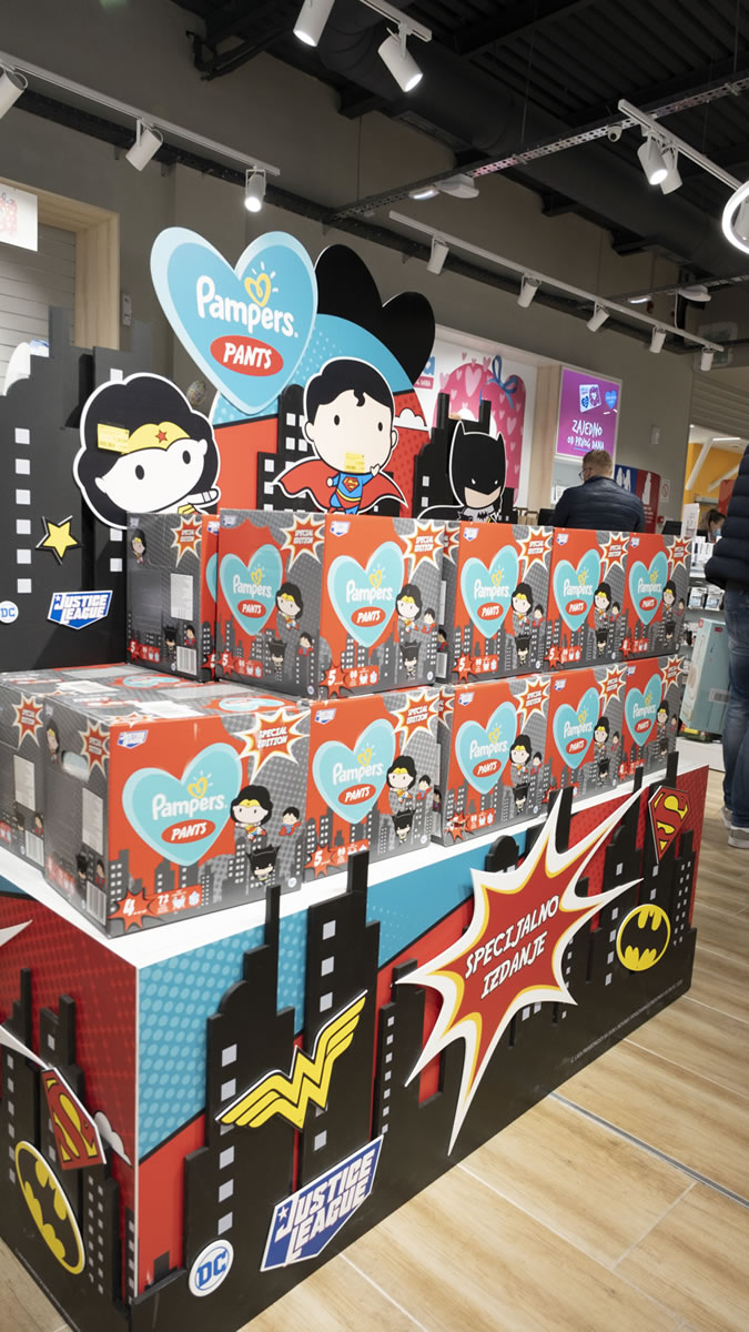 P&G - Pampers Wall